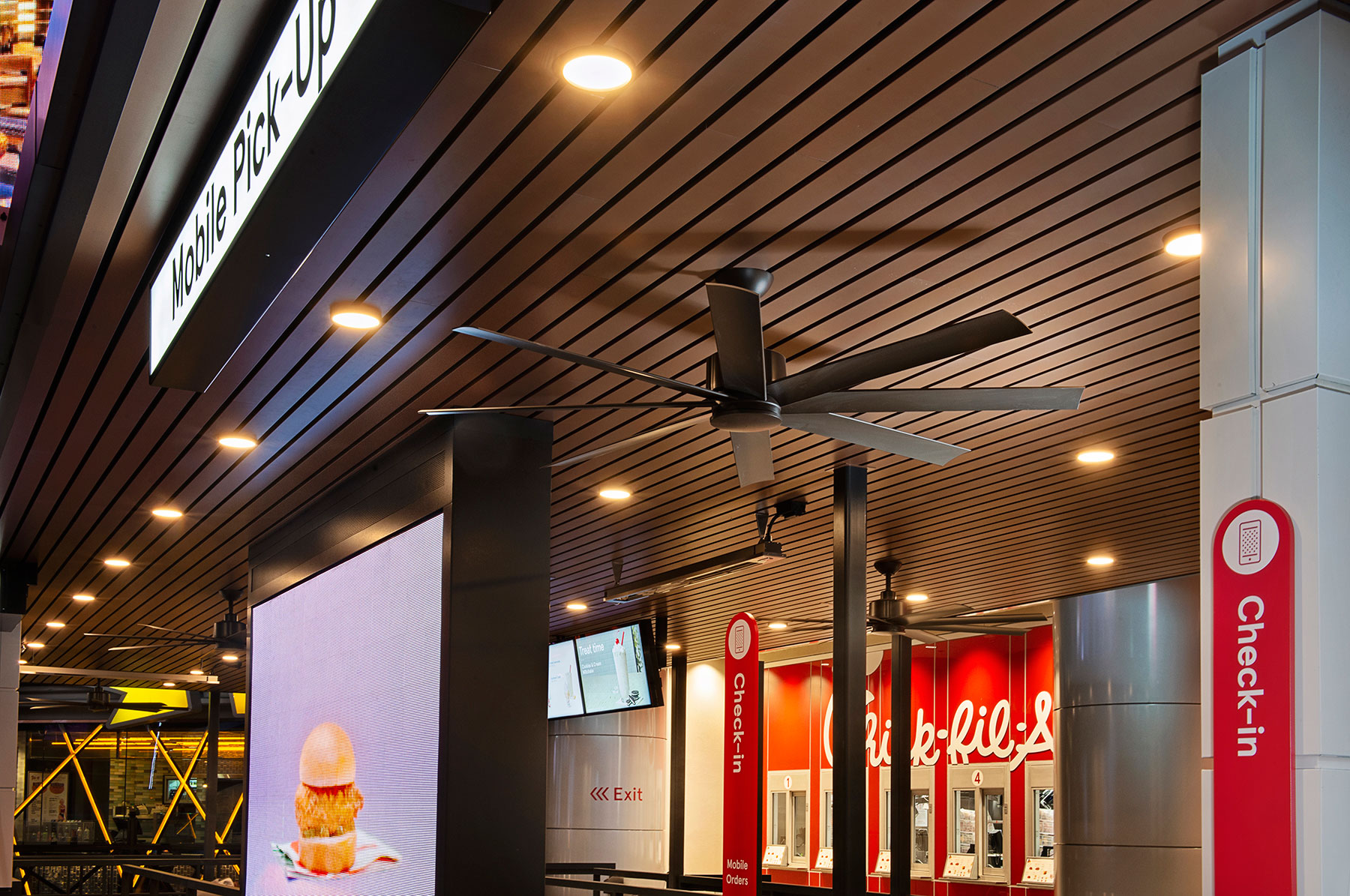 Linear alumiline ceilings & walls | ASI Architectural